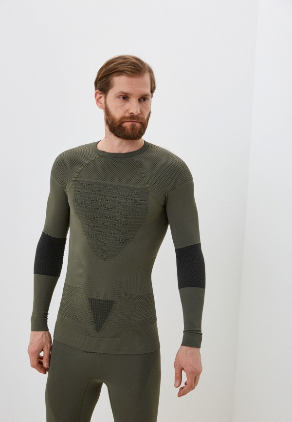 Термобелье верх X-Bionic COMBAT ENERGIZER 4.0 SHIRT LG SL, цвет: хаки ...
