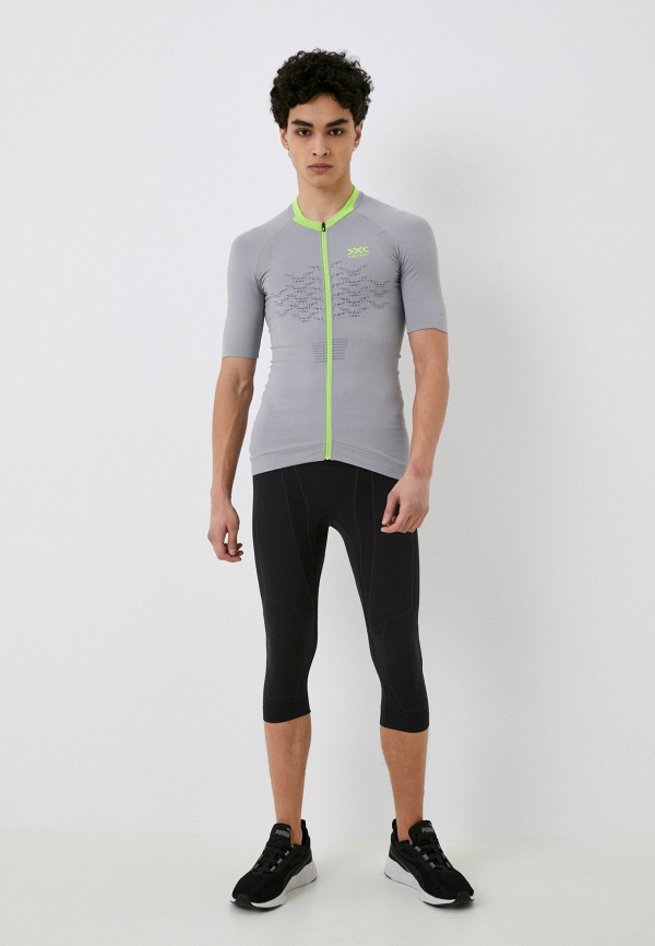 Тайтсы X-Bionic MOTO ENERGIZER 4.0 LT PANTS 3/4, цвет: серый ...