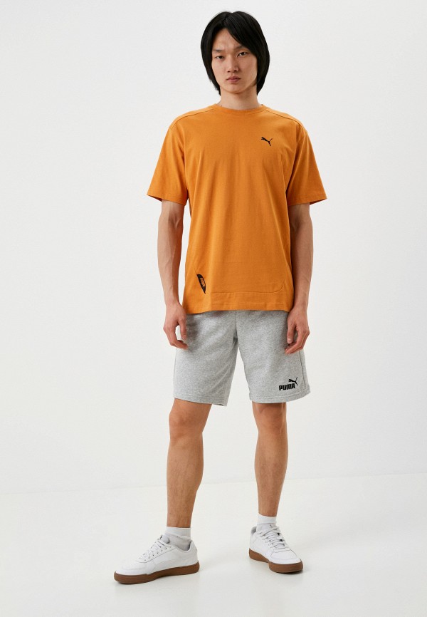 Футболка PUMA RAD/CAL Tee Desert Clay, цвет: желтый, RTLACH555901 ...