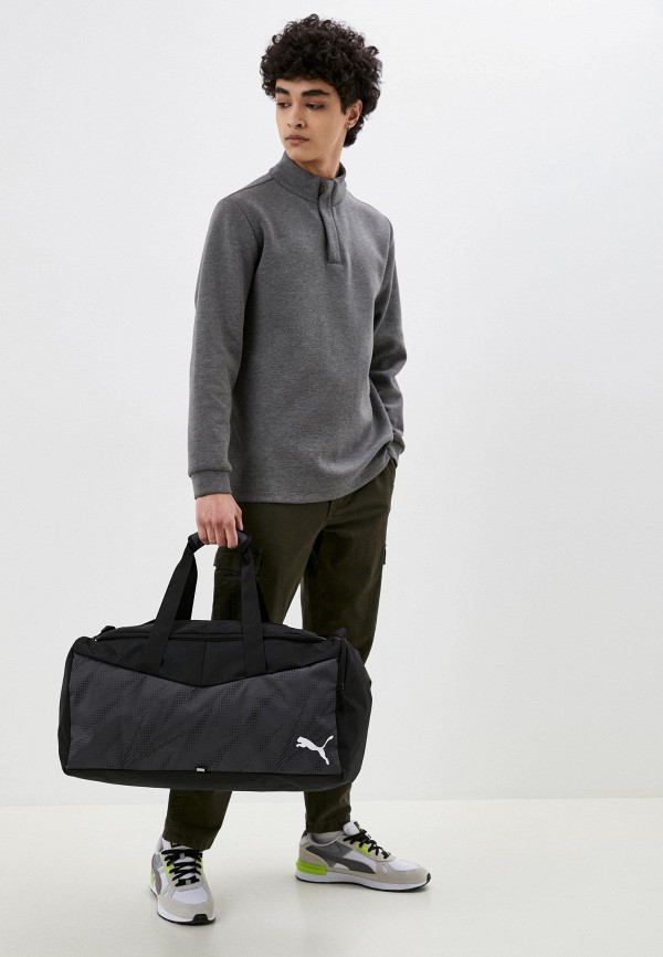 Сумка спортивная PUMA individualRISE Medium Bag Puma Black-Asp, цвет ...