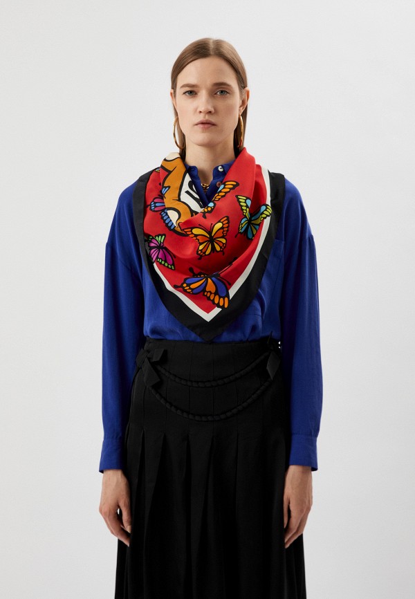 Платок Moschino, цвет: красный, RTLACJ307401 — купить в интернет ...