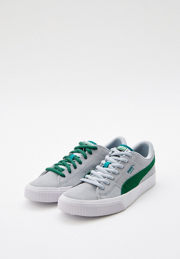 Кеды PUMA Suede Skate Nitro Platinum Gray-Vine-PUM, цвет: серый ...