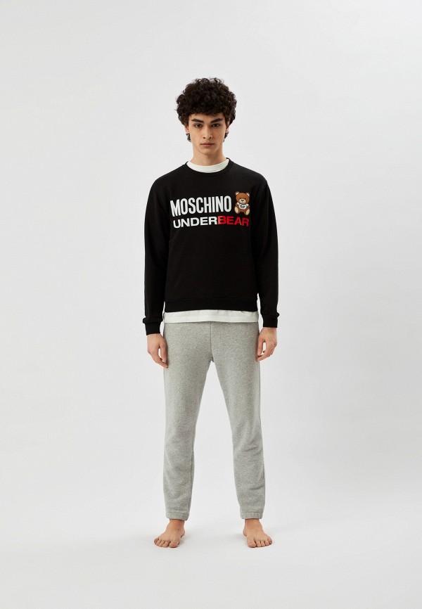 Свитшот Moschino Underwear, цвет: черный, RTLACJ738601 — купить в ...