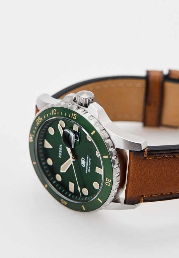 Часы Fossil Fs5946 цвет коричневый Rtlacj981601 — купить в интернет магазине Lamoda