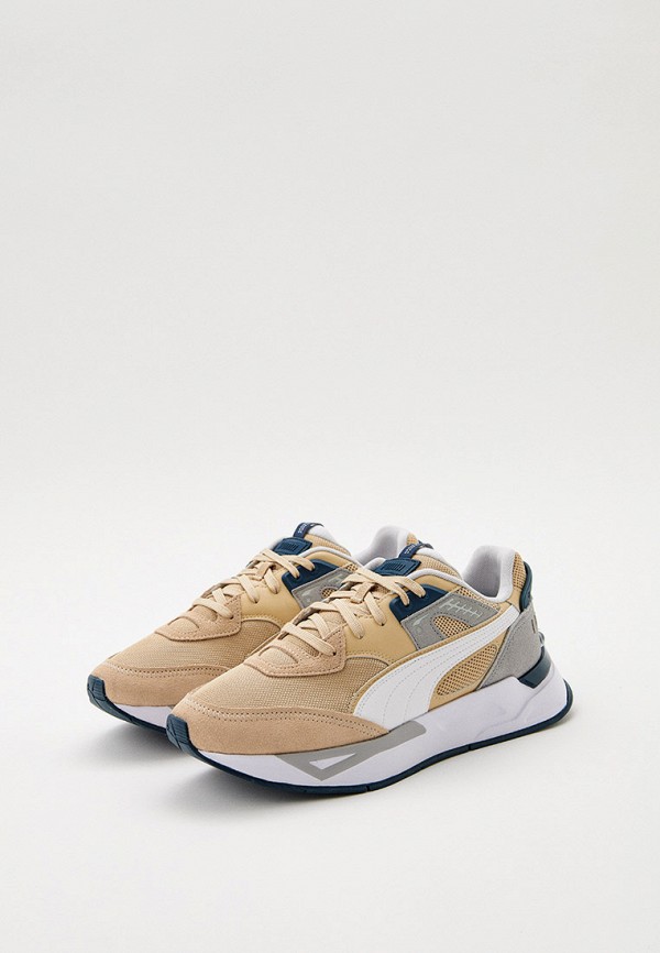 Кроссовки PUMA Mirage Sport Remix Granola-PUMA White, цвет: бежевый ...