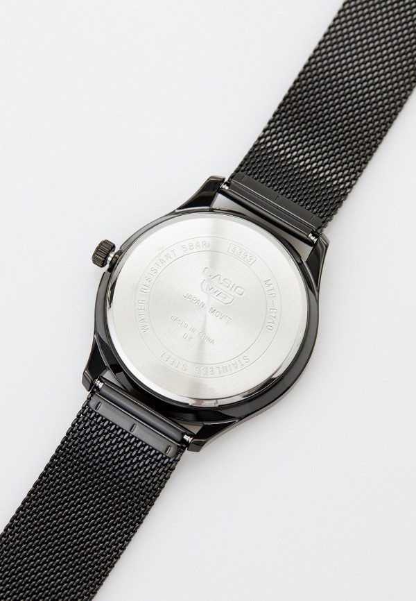 Часы Casio MTP-E710MB-1A, цвет: черный, RTLACK207101 — купить в интернет-магазине Lamoda