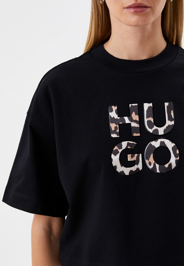 Футболка Hugo, цвет: черный, RTLACK583401 — купить в интернет-магазине ...