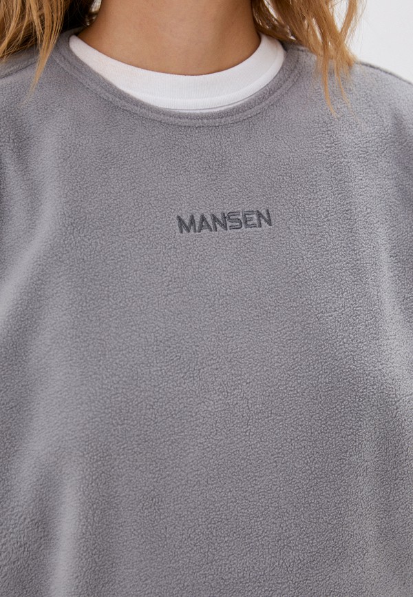 Свитшот Mansen Plush, цвет: серый, RTLACK850301 — купить в интернет ...