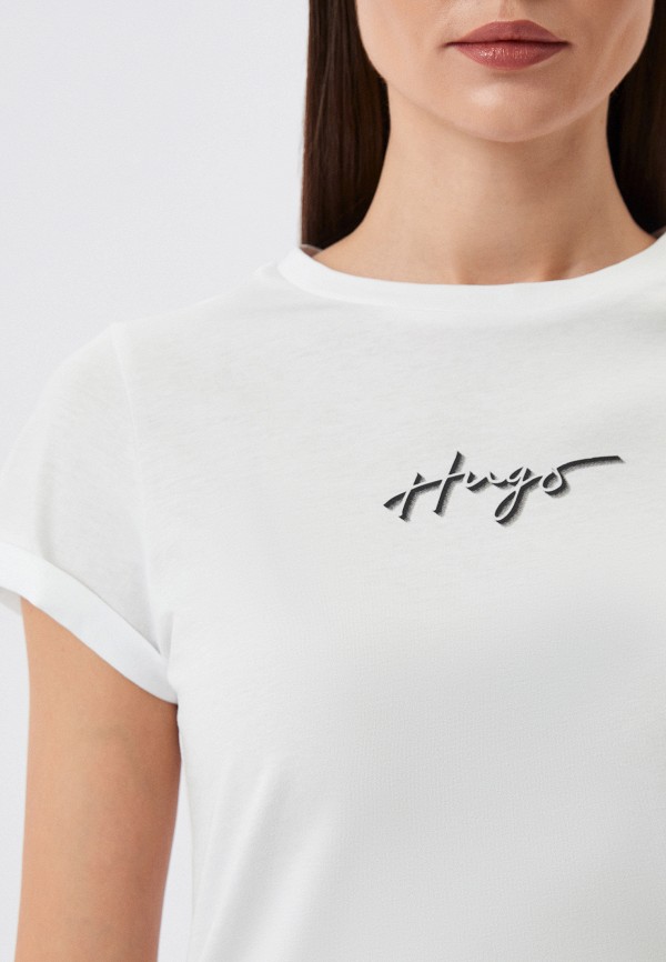 Футболка Hugo, цвет: белый, RTLACL049101 — купить в интернет-магазине ...
