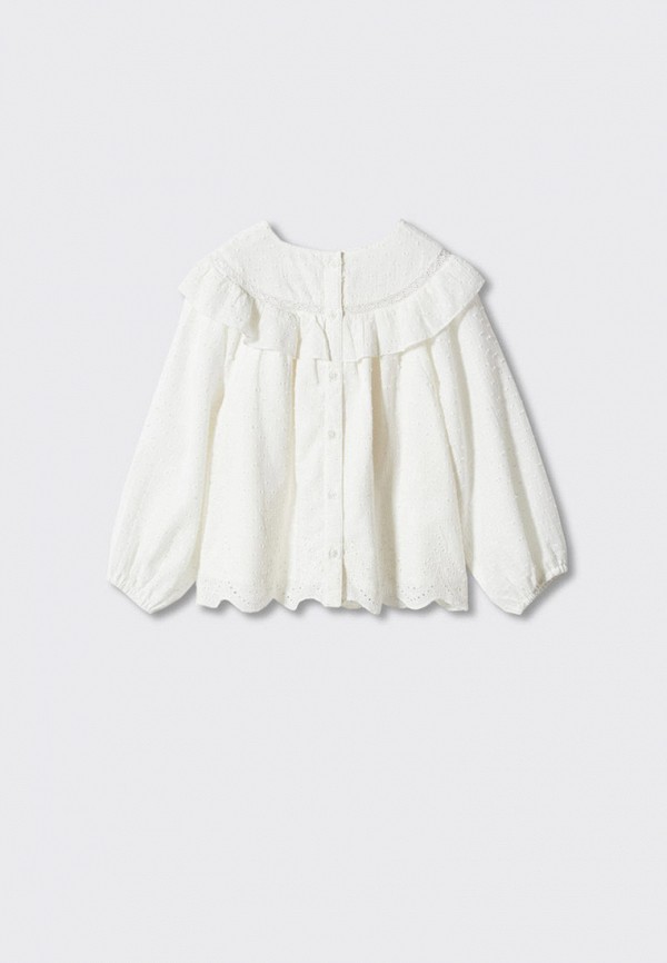 Блуза Mango Kids DIANA, цвет: белый, RTLACL371501 — купить в интернет ...