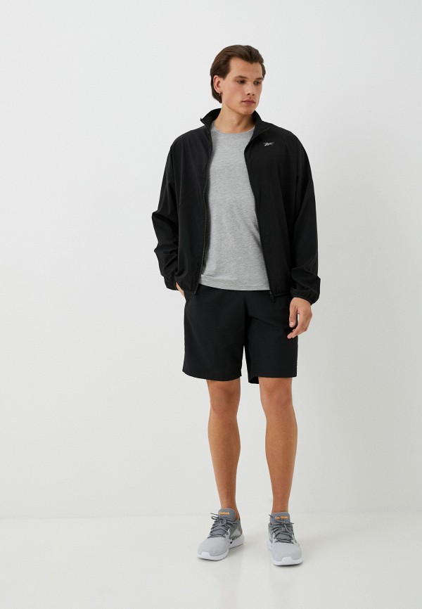Ветровка Reebok RUNNING WOVEN WIND JKT, цвет: черный, RTLACL899903 ...