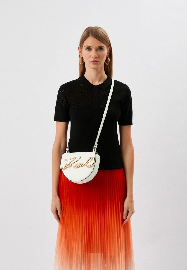 Сумка Karl Lagerfeld, цвет: белый, RTLACM085001 — купить в интернет ...