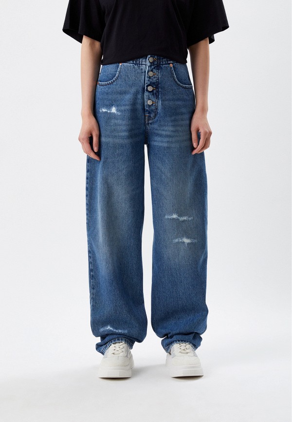 Джинсы MM6 Maison Margiela, цвет: синий, RTLACM433201 — купить в ...