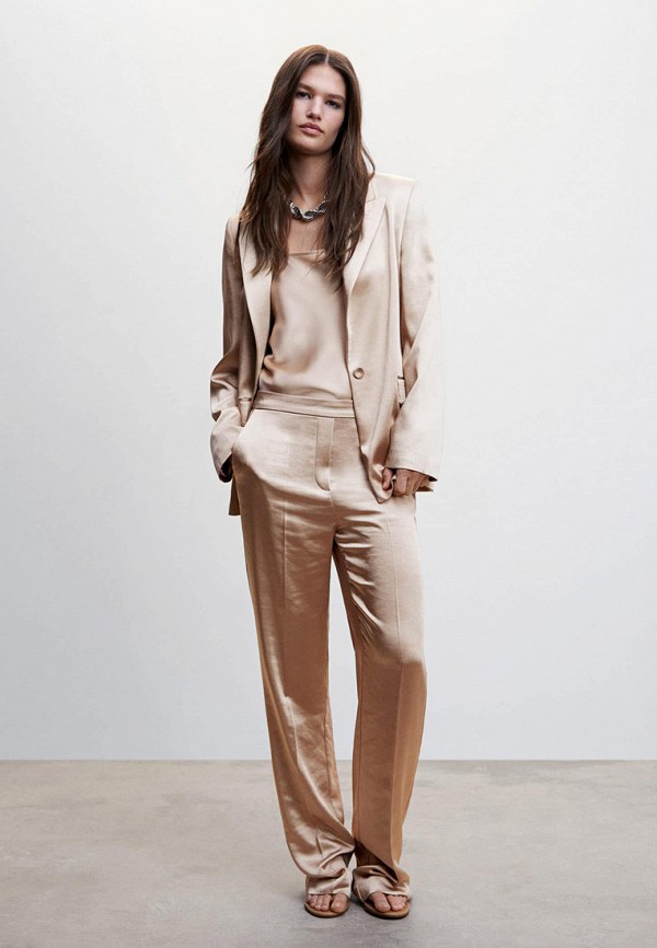 Топ Mango LLANES, цвет: бежевый, RTLACM770301 — купить в интернет ...