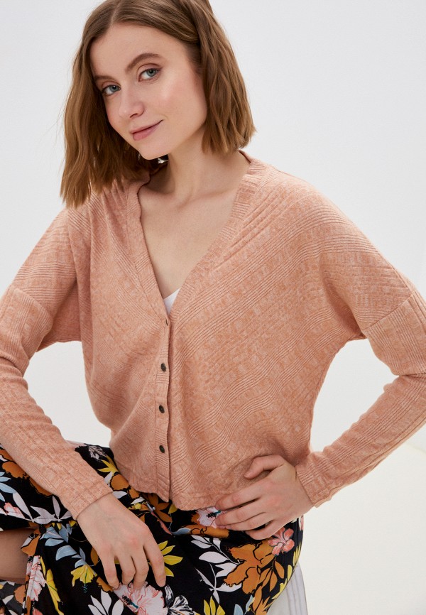 Кардиган Roxy LAZY DAY J KTTP CKN0, цвет: бежевый, RTLACN075701 ...