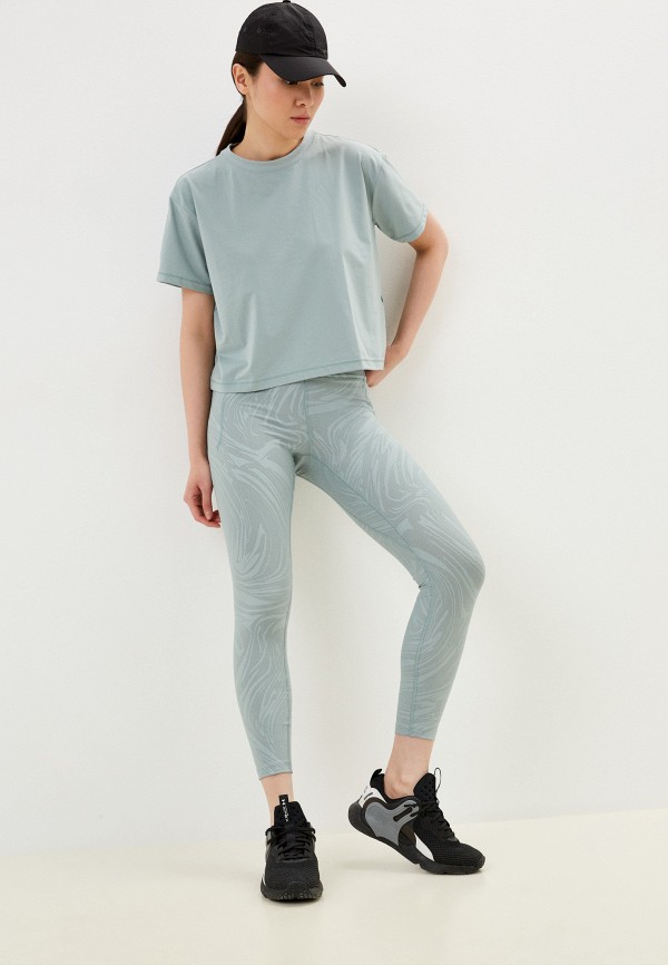Футболка спортивная Under Armour UA MERIDIAN SS, цвет: зеленый ...