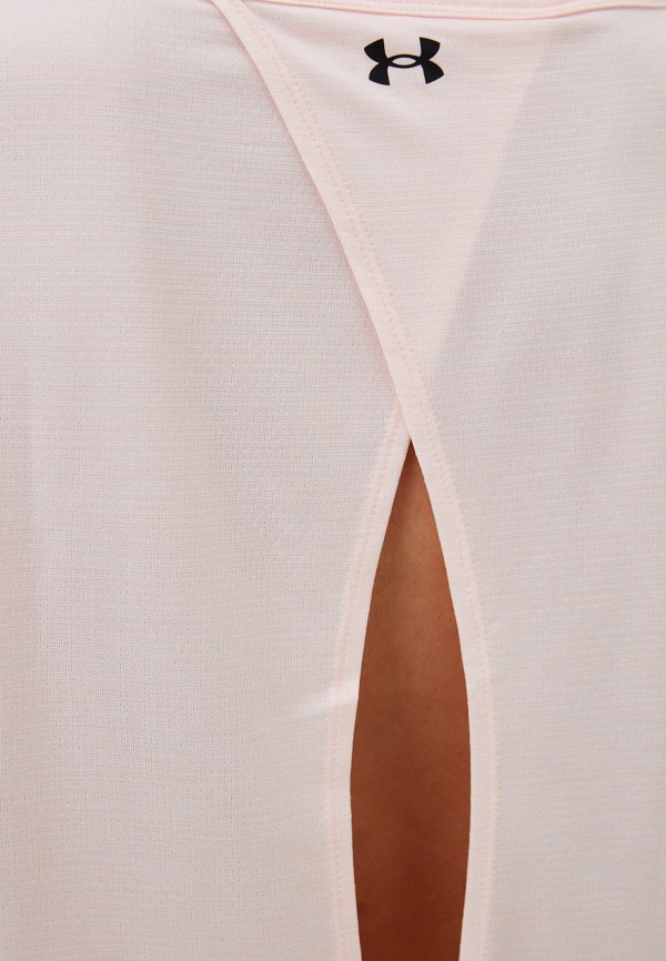 Футболка спортивная Under Armour UA TECH VENT SS, цвет: розовый ...