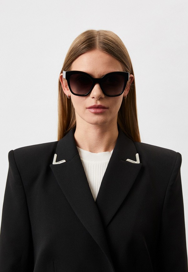 Очки солнцезащитные Prada PR 17ZS 1AB09S, цвет: черный, RTLACO894901 ...