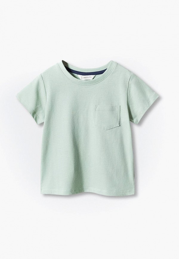 Футболка Mango Kids BASICB4, цвет: зеленый, RTLACP368601 — купить в ...