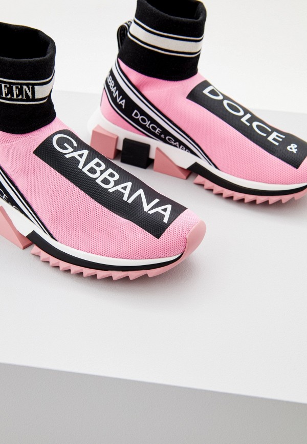 Кроссовки Dolce&Gabbana, цвет: розовый, RTLACQ279801 — купить в ...