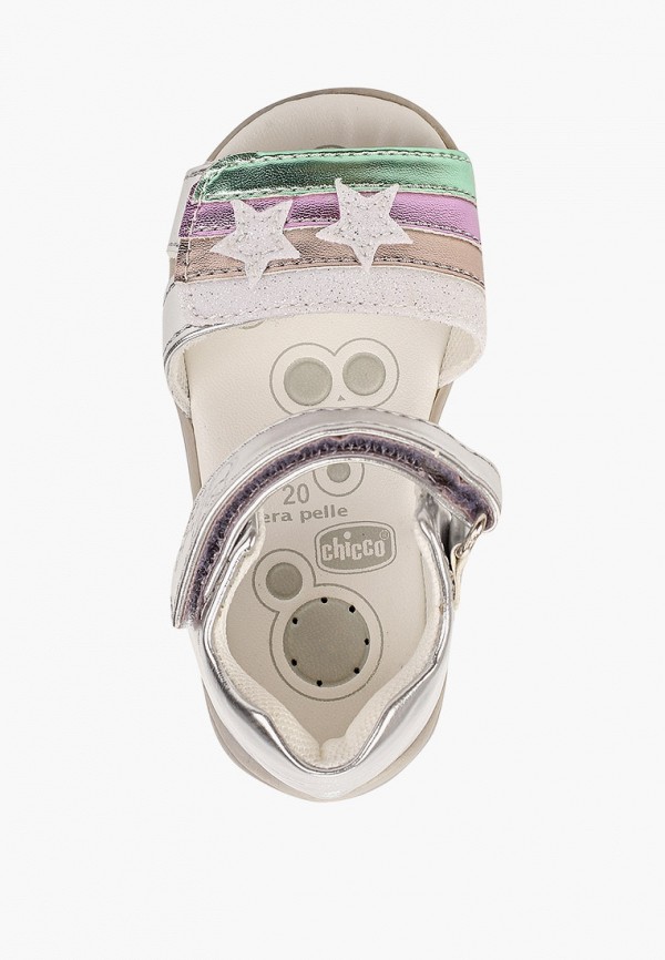 Сандалии Chicco, цвет: серебряный, RTLACQ753001 — купить в интернет ...