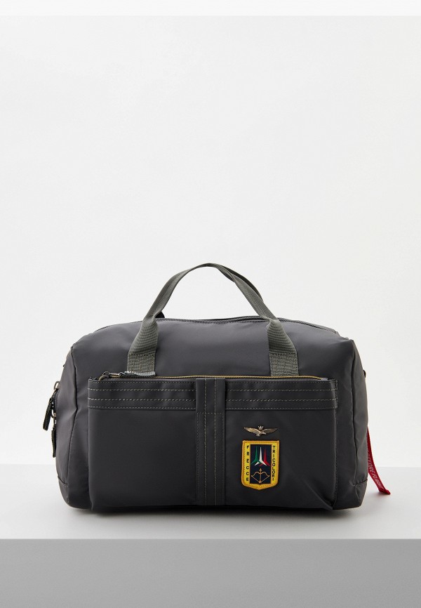 Сумка дорожная Aeronautica Militare, цвет: серый, RTLACR568102 — купить ...