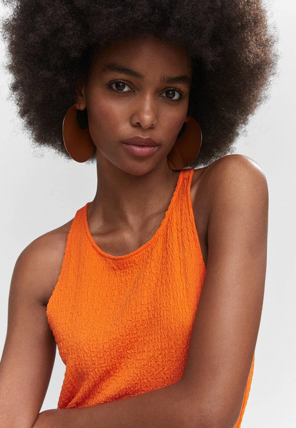 Платье Mango LIA, цвет: оранжевый, RTLACR596001 — купить в интернет ...