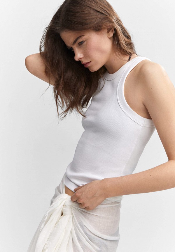 Топ Mango BONI, цвет: белый, RTLACR597701 — купить в интернет-магазине ...