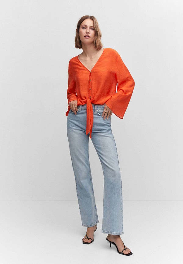 Блуза Mango MOLA, цвет: оранжевый, RTLACS365801 — купить в интернет ...