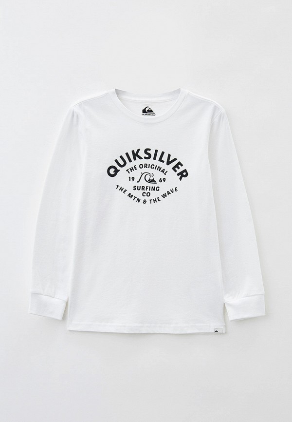 Лонгслив Quiksilver SCRIPTTALK B TEES WBB0, цвет: белый, RTLACS786001 ...