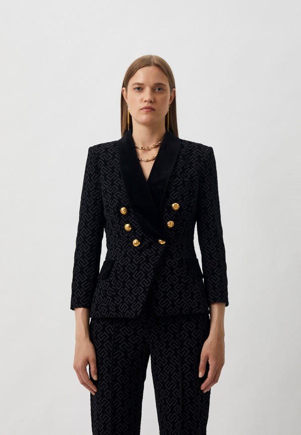 Жакет Elisabetta Franchi, цвет: черный, RTLACS812301 — купить в ...