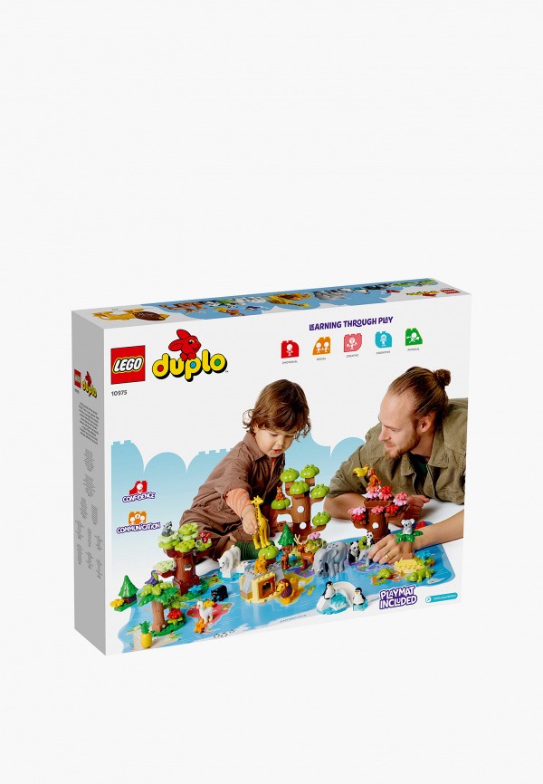 Конструктор DUPLO LEGO "Дикие животные мира", цвет: мультиколор ...