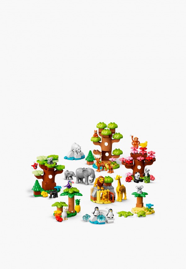 Конструктор DUPLO LEGO "Дикие животные мира", цвет: мультиколор ...