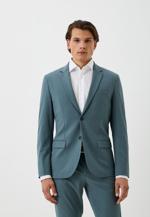 Пиджак Mango Man PAULO, цвет: бирюзовый, RTLACS924801 — купить в ...