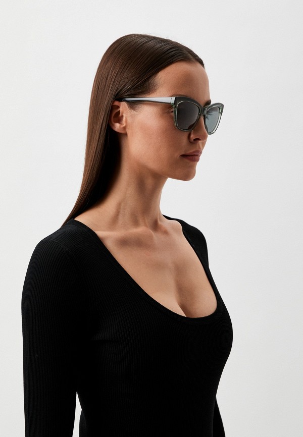 Очки солнцезащитные DKNY DK543S 310, цвет: зеленый, RTLACT231201 ...