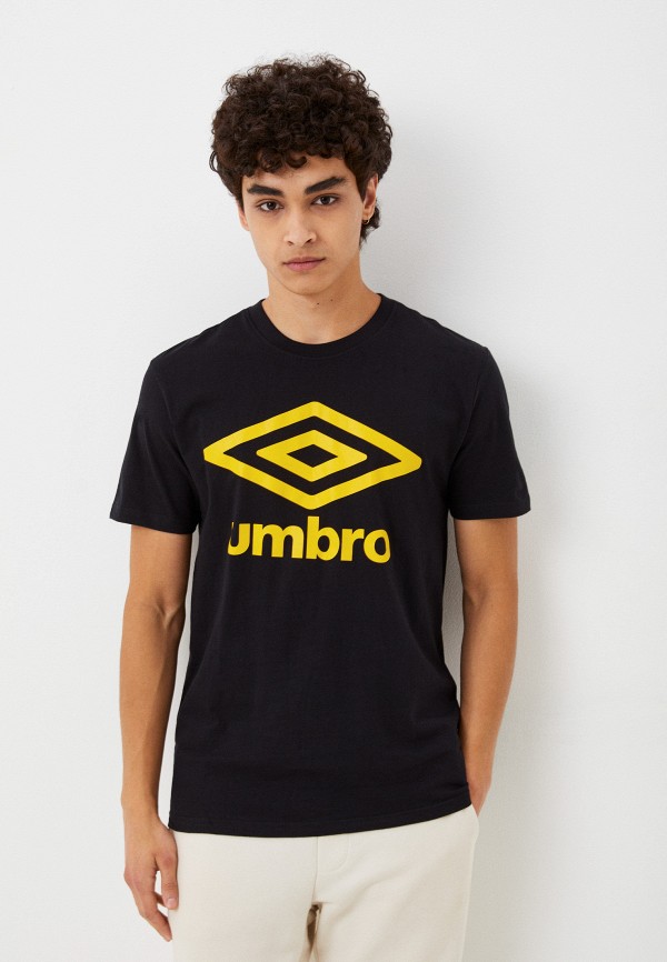 Футболка Umbro, цвет: черный, RTLACT329303 — купить в интернет-магазине ...