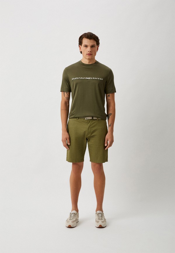 Футболка Emporio Armani, цвет: хаки, RTLACT439801 — купить в интернет ...