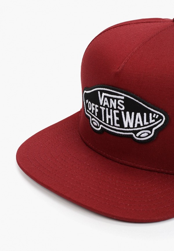Бейсболка Vans MN CLASSIC PATCH SNA, цвет: бордовый, RTLACU200301 ...