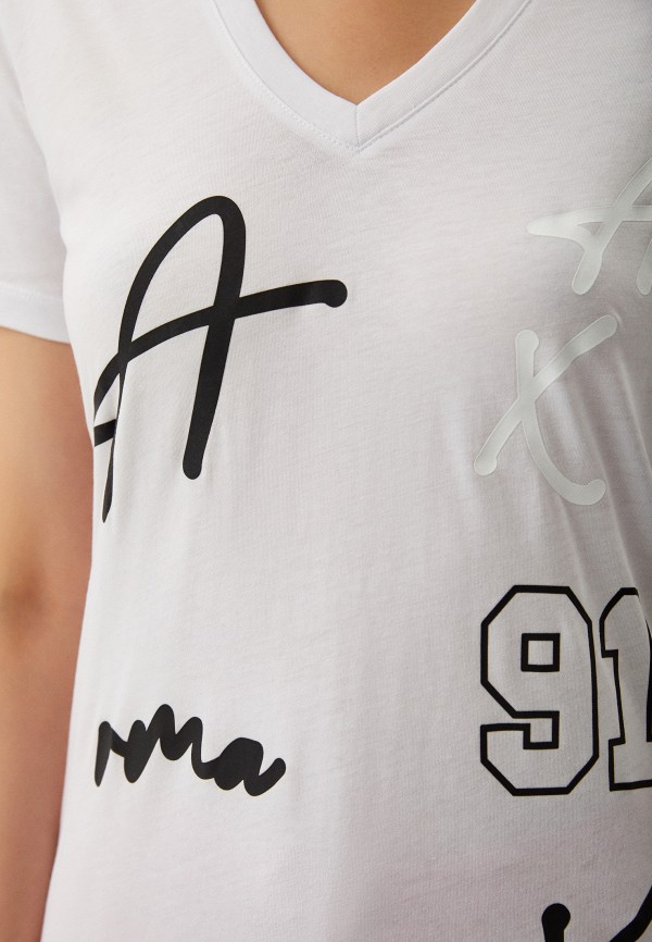 Футболка Armani Exchange, цвет: белый, RTLACU499301 — купить в интернет ...