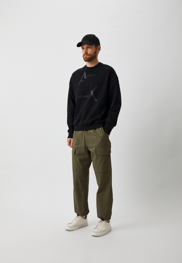 Свитшот Armani Exchange, цвет: черный, RTLACU597401 — купить в интернет ...