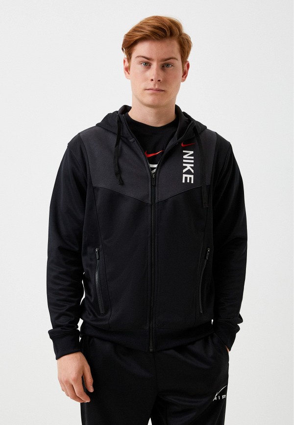 Толстовка Nike M NSW HYBRID PK FZ HOODIE, цвет: черный, RTLACU650901 ...