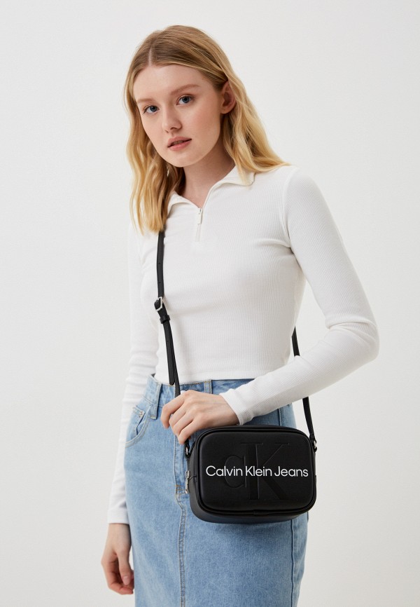 Сумка Calvin Klein Jeans, цвет: черный, RTLACU790301 — купить в ...