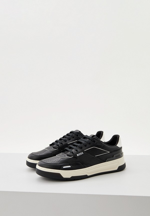 Кеды Boss, цвет: черный, RTLACU820501 — купить в интернет-магазине Lamoda