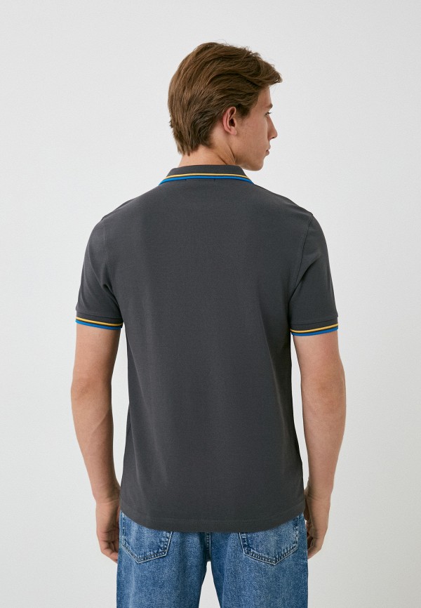 Поло Fred Perry, цвет: серый, RTLACU848401 — купить в интернет-магазине ...