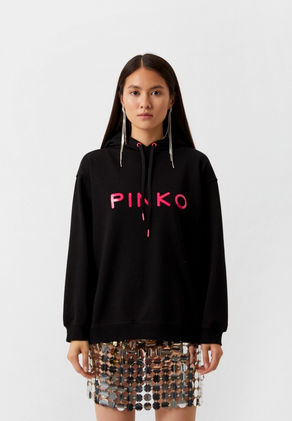 Худи Pinko, цвет: черный, RTLACV118001 — купить в интернет-магазине Lamoda