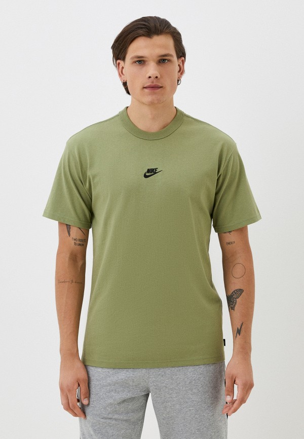 Футболка Nike M NSW PREM ESSNTL SUST TEE, цвет: зеленый, RTLACV251501 — купить в интернет ...
