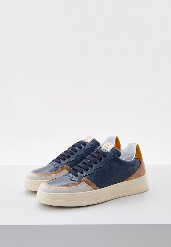 Кеды Pollini, цвет: синий, RTLACV882401 — купить в интернет-магазине Lamoda