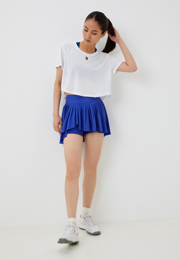 Юбка-шорты Nike W NKCT DF ADVTG SKIRT PLTD, цвет: синий, RTLACV908901 ...