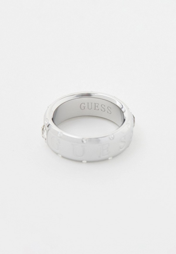 Кольцо Guess с гальваническим покрытием, цвет: серебряный, RTLACW084301 ...