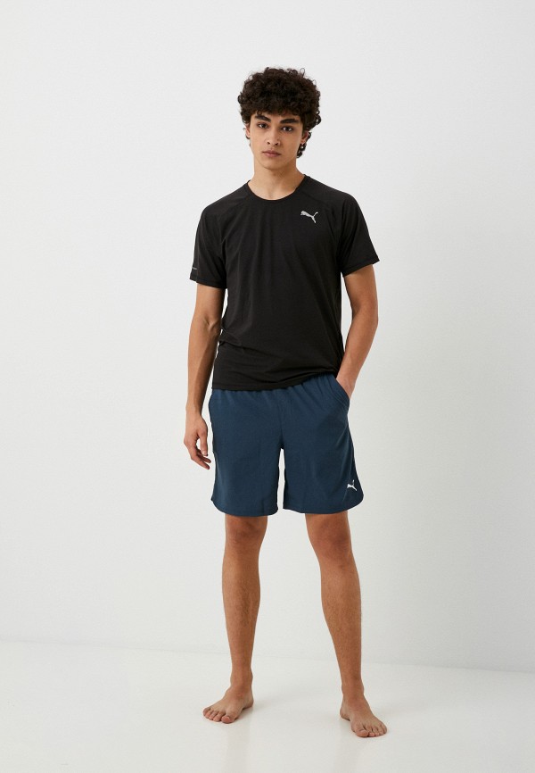 Шорты спортивные PUMA M STUDIO FOUNDATION SHORT, цвет: синий ...